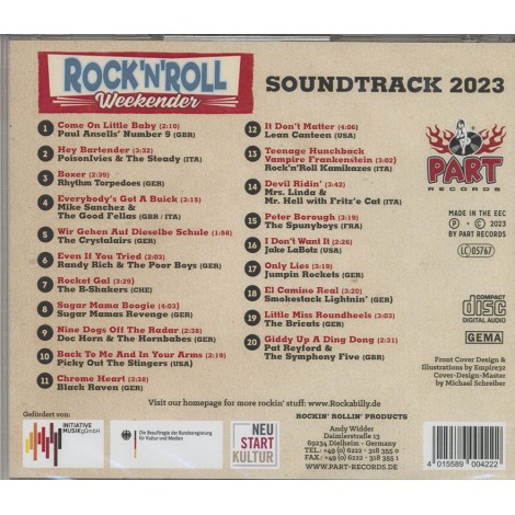 Various ‎– Rock'n'Roll Weekender 2023