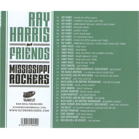 Ray Harris & friends - Mississippi Rockers